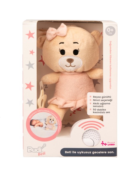 Budizzz Beti Beyaz Gürültü Sağlayan Sensörlü Uyku Arkadaşı