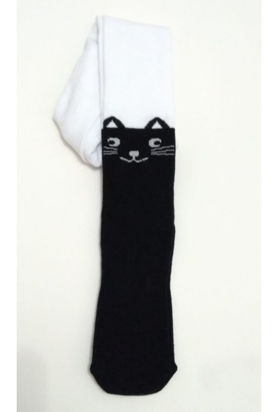 Melody Bebeğime Külotlu Çorap Kedi Desenli Melody Bebeğime Külotlu Çorap Kedi Desenli