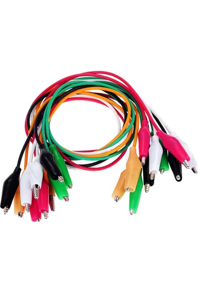 Polaxtor Kablolu Krokodil Küçük Boy (10 Adet) Polaxtor DY-2640