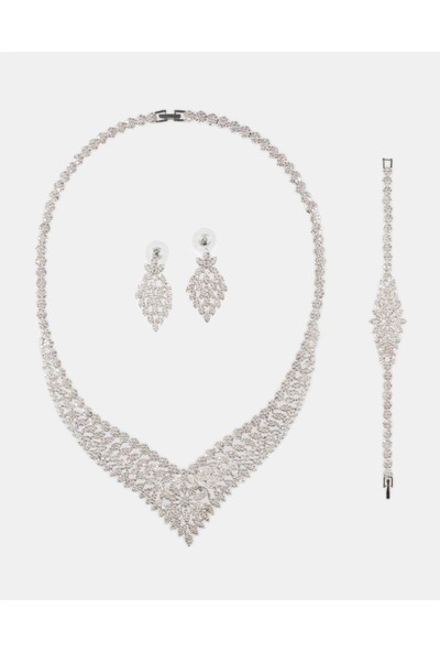 Mk Moda Atelier Kolye,Yüzük,Bileklik Set Mk Moda Atelier Kolye,Yüzük,Bileklik Set