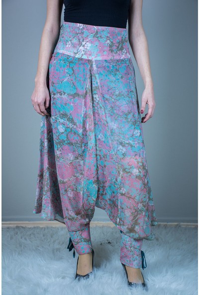 Sukoop Ebru Sanatı Özel Koleksiyonu Çintinyani Şalvarı Sukoop Ebru Sanatı Özel Koleksiyonu Çintinyani Şalvarı