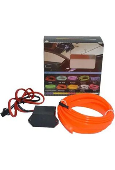 Blueoto Araç Araba Içi Torpido Şerit Ledi Renkli Ip Neon Ip LED 5 Metre Truncu Neon LED Blueoto Araç Araba Içi Torpido Şerit Ledi Renkli Ip Neon Ip LED 5 Metre Truncu Neon LED