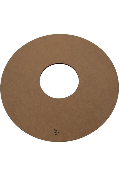 Mira Hobby Mdf Kapı Süsü Halkası 30 cm