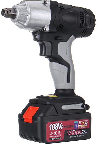 Elektrikli Akülü Darbeli Anahtar Somun Sıkma (Yurt Dışından)