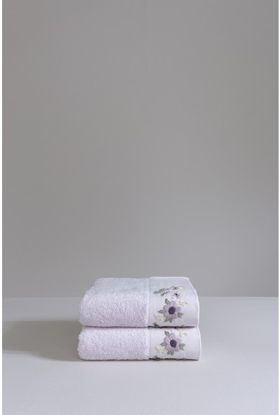 Lila Moskova 50X90 cm 2'li Havlu Seti Lila Moskova 50X90 cm 2'li Havlu Seti