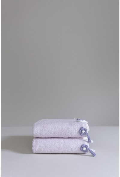 Lila Paris 50x90 Cm 2'Li Havlu Seti