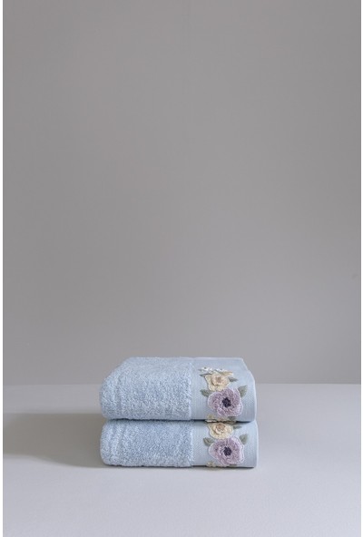 Mavi Kiev 50x90 Cm 2'Li Havlu Seti