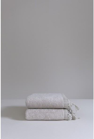 Taş Londra 50x90 Cm 2'Li Havlu Seti