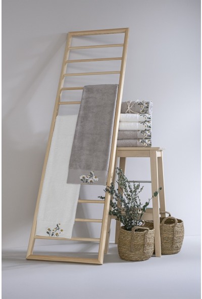 Taş Madrid 50x90 Cm + 70x140 Cm 2'Li Havlu Seti