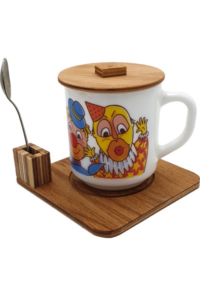 Dünyalarvar Bardak Altığı ve Bardak Kapağı Harika Kayın Ahşap Dünyalarvar Bardak Altığı ve Bardak Kapağı Harika Kayın Ahşap