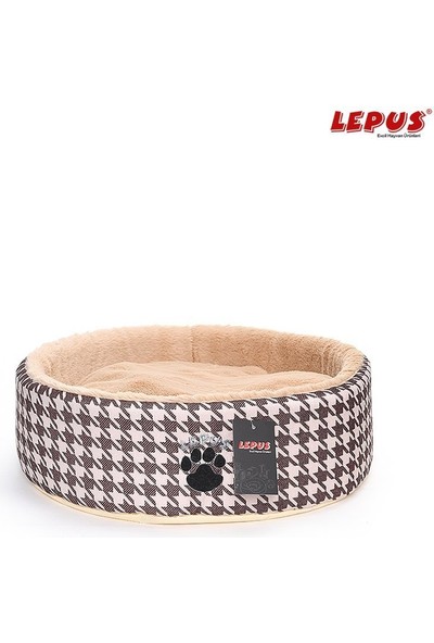Lepus Sünger Köpek Yatağı Kahve 50 x 17H cm Lepus Sünger Köpek Yatağı Kahve 50 x 17H cm