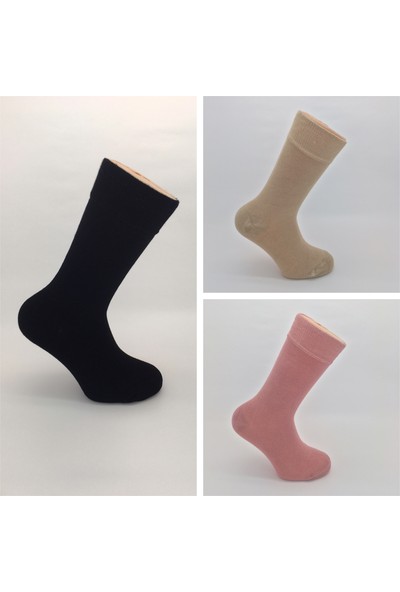 Walkx Home Kadın Bambu 3 Çift Lycra (Çok Renkli)