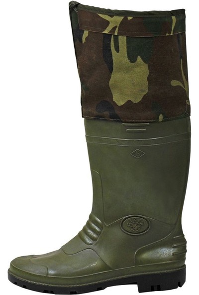 Gezer Konç Çizme No:44 Yeşil Kamuflaj