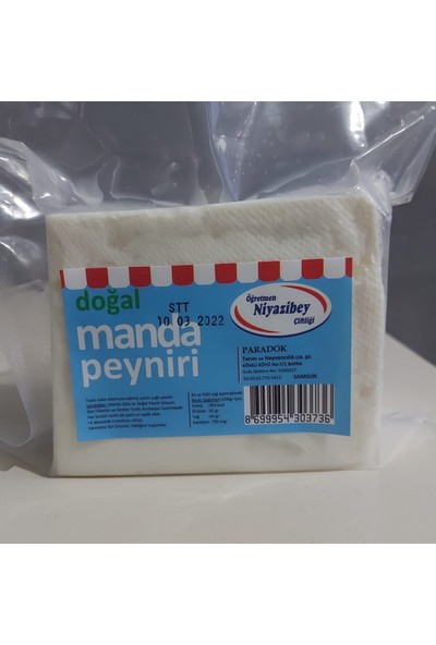 Niyazibey Çiftliği Manda Peyniri 500 gr Manda Sütünden Niyazibey Çiftliği Manda Peyniri 500 gr Manda Sütünden