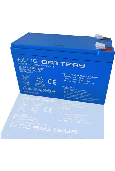 Blue Battery 12V 9 Ah Kuru Tip Akü Blue Battery 12V 9 Ah Kuru Tip Akü