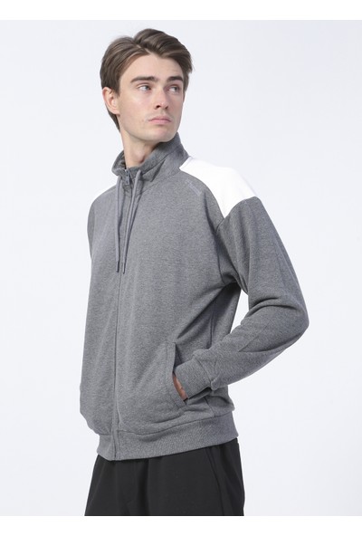 Hummel Hmljordas Fermuarlı Normal Kalıp Antrasit Melanj Erkek Zip Ceket Hummel Hmljordas Fermuarlı Normal Kalıp Antrasit Melanj Erkek Zip Ceket