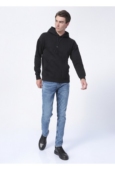 Jack & Jones 12193620_JORHENRIK Sweat Hood Blk Kapüşonlu Uzun Kollu Relaxed Baskılı Siyah Erkek Sweatshirt Jack & Jones 12193620_JORHENRIK Sweat Hood Blk Kapüşonlu Uzun Kollu Relaxed Baskılı Siyah Erkek Sweatshirt