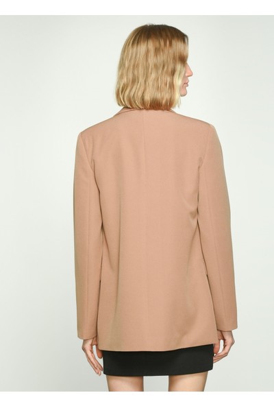 People By Fabrika Ceket, 36, Deve Tüyü