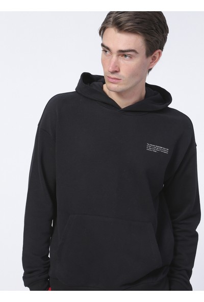 Aeropostale E-Astronot Kapüşonlu Standart Kalıp Baskılı Siyah Erkek Sweatshirt Aeropostale E-Astronot Kapüşonlu Standart Kalıp Baskılı Siyah Erkek Sweatshirt