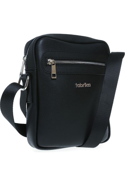 Fabrika 01FB1008-S Siyah Erkek Fermuarlı Portföy Çanta