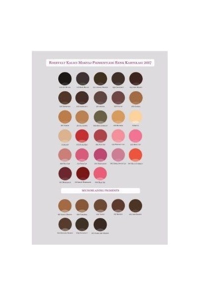 Rosevelt Kalıcı Makyaj Boyası 105 Jet Black Kkm