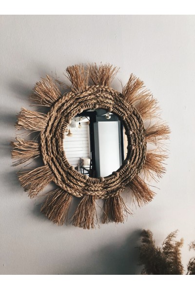 Olia Luna Grande Hasır Ayna