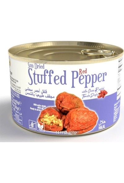 Gurme212 Gurme 212 Kırmızı Kuru Biber Dolması 400GR Gurme212 Gurme 212 Kırmızı Kuru Biber Dolması 400GR