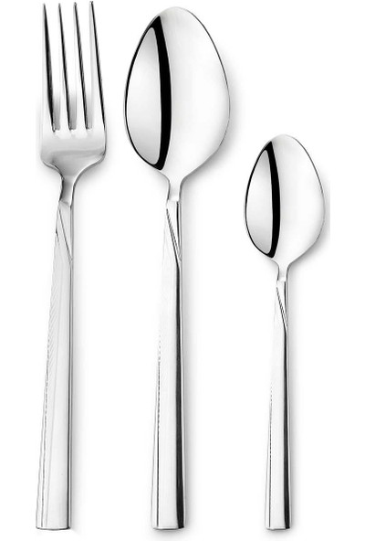 Schafer Sheen Tatlı Grubu Çatal Kaşık Bıçak Takımı 18 Parça Schafer Sheen Tatlı Grubu Çatal Kaşık Bıçak Takımı 18 Parça