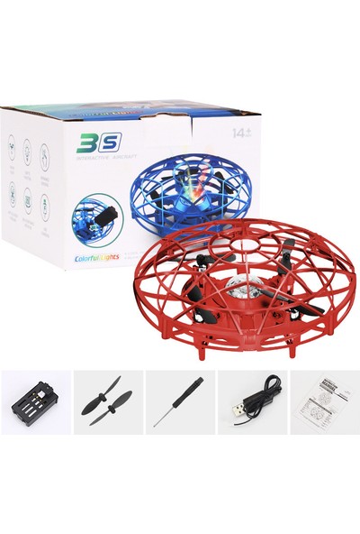Elife Home Sakuraa Mini Ufo Rc Uzaktan Kumanda Uçak - Kırmızı (Yurtdışından) Elife Home Sakuraa Mini Ufo Rc Uzaktan Kumanda Uçak - Kırmızı (Yurtdışından)
