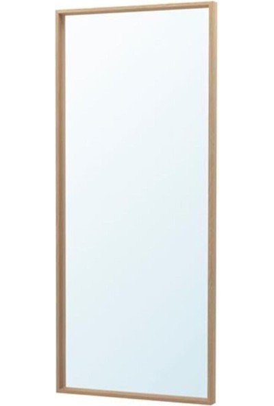 Meg Megstore.tr dekoratif Nissedal Ahşap Çerçeveli Meşe Geniş Boy Aynası 65X150 cm Boy Aynası Meg Megstore.tr dekoratif Nissedal Ahşap Çerçeveli Meşe Geniş Boy Aynası 65X150 cm Boy Aynası