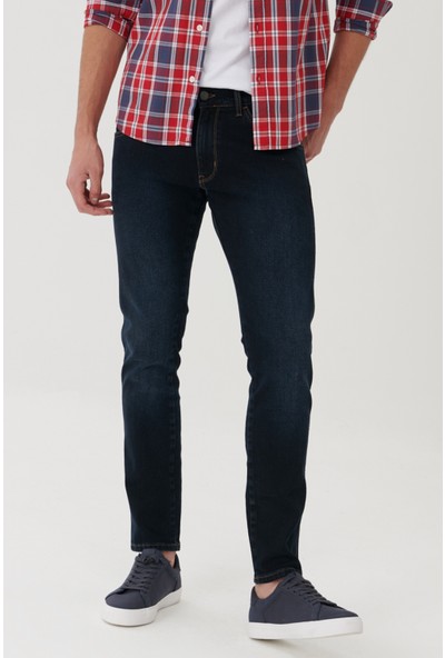 Wrangler Bryson Skinny Fit Düşük Bel Denim Esnek Jean Kot Pantolon