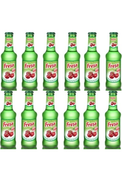 Freşa Vişne Aromalı Maden Suyu 200ML 12 Freşa Vişne Aromalı Maden Suyu 200ML 12