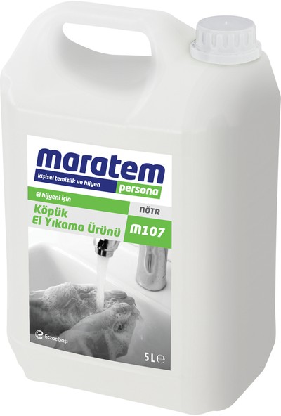 Maratem M107 Köpük El Yıkama Ürünü 5L Maratem M107 Köpük El Yıkama Ürünü 5L