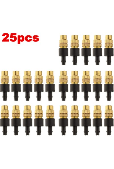 Gahome 25 Adet Ayarlanabilir Püskürtme Pirinç Püskürtme Nozulu, (Yurt Dışından) Gahome 25 Adet Ayarlanabilir Püskürtme Pirinç Püskürtme Nozulu, (Yurt Dışından)