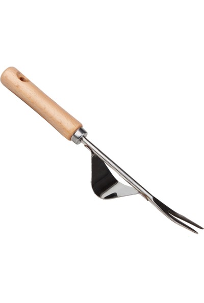 Gahome Paslanmaz Çelik Manuel Ayıklayacaktır Çatal Ahşap Kolu (Yurt Dışından)