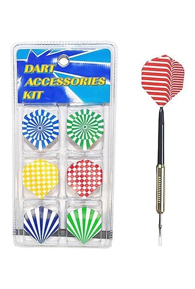 Avessa Dart Oku Kanatları Düz Renk 18 Adet Avessa Dart Oku Kanatları Düz Renk 18 Adet