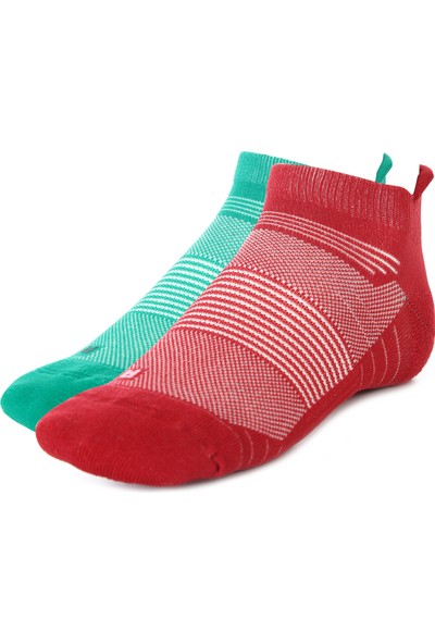 Sportive Spt Unisex Çok Renkli 2'li Antrenman Çorabı 2021010-KY