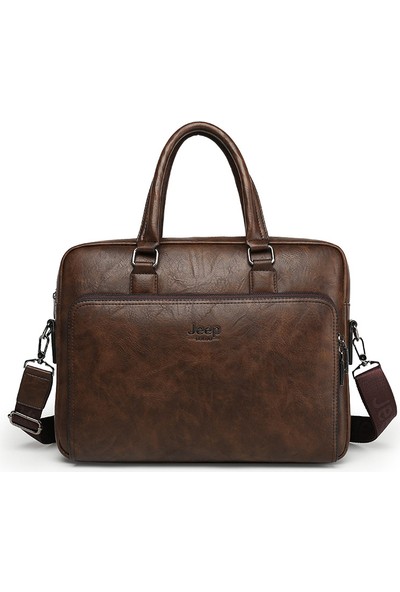 Jeep Erkek Deri Çanta (Yurt Dışından)