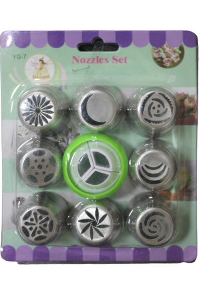 Pastry Planet Dekoratif Rus Duy Ucu Aparatlı