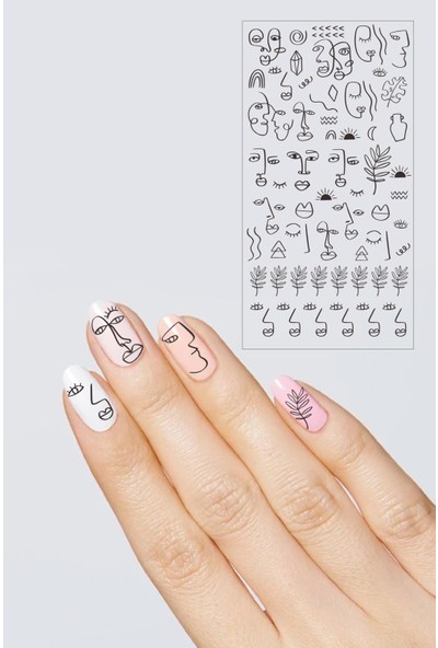 Flash Tattoos Flash TattoosFlash Tattoos Pablo Kübik Desenler Nail Art Süsü-Tırnak Dövmesi Flash Tattoos Flash TattoosFlash Tattoos Pablo Kübik Desenler Nail Art Süsü-Tırnak Dövmesi