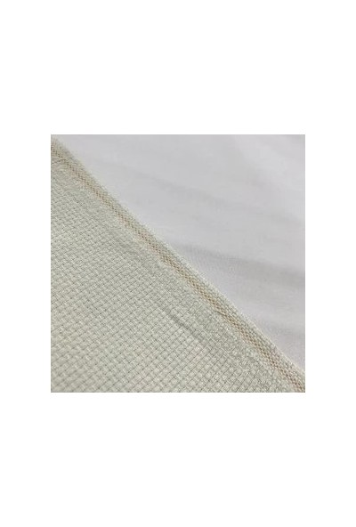 Gümüş Düğme Etamin kumaşı