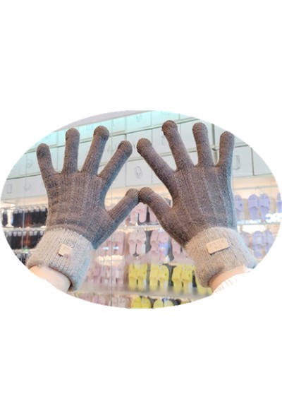 Puni Kadın Yün Tam Parmak Kışlık Eldivenler (Yurt Dışından) (Yurt Dışından)