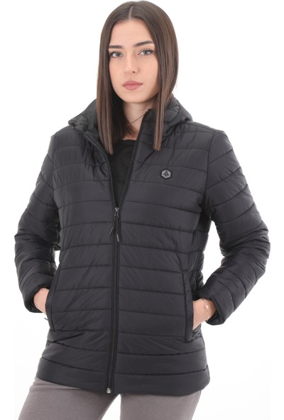 Hammer Jack HJ602T42-K Hammer Jack Fıona Kadın Kapusonlu Sısme Mont Kadın Mont Siyah Hammer Jack HJ602T42-K Hammer Jack Fıona Kadın Kapusonlu Sısme Mont Kadın Mont Siyah