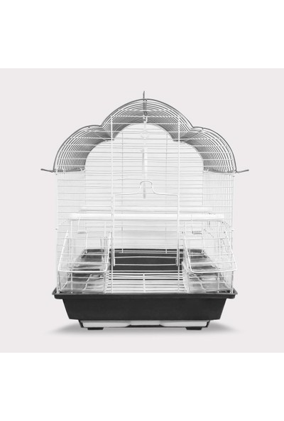 QH Pet Cage Kuş Kafesi 30 x 23 x 40 cm Siyah Muhabbet Kanarya QH Pet Cage Kuş Kafesi 30 x 23 x 40 cm Siyah Muhabbet Kanarya