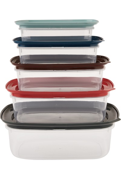 Emsan Multico Opak 5li Saklama Kabı Emsan Multico Opak 5li Saklama Kabı