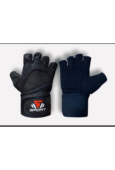Fitness Ağırlık Bileklikli Sporcu Eldiveni