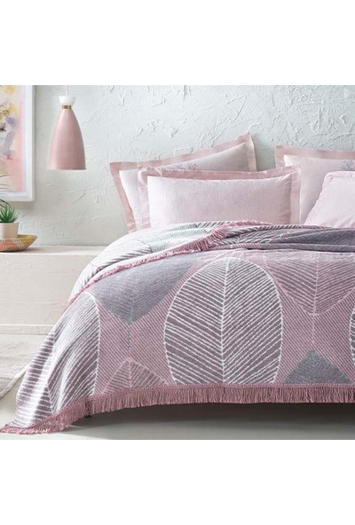 Yataş Bedding Dona Tek Kişilik Pamuk Battaniye - Gül Kurusu