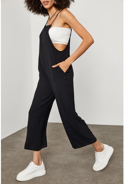 Xhan Siyah Cepli Bahçıvan Tulum 2KXK5-45692-02 Xhan Siyah Cepli Bahçıvan Tulum 2KXK5-45692-02