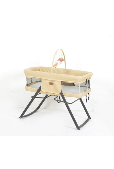 Elfobaby Premium Portatif Katlanabilir Sallanabilir Anne Yanı Beşik Elfobaby Premium Portatif Katlanabilir Sallanabilir Anne Yanı Beşik