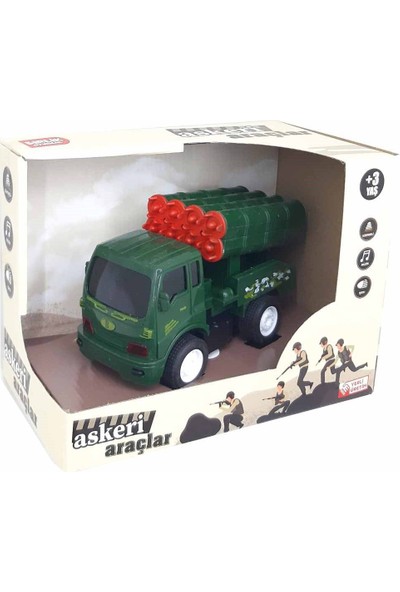 Birlik Oyuncak Askeri Araç Sesli Işıklı 15 cm URT012-006 Birlik Oyuncak Askeri Araç Sesli Işıklı 15 cm URT012-006